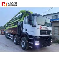 China Zoomlion ZLJ5430THBK 56m Boom Concrete Pump Truck with 180 m³/h Output and Scania P420 Chassis for sale