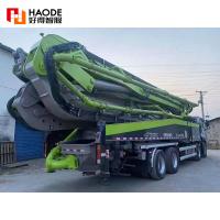 China Zoomlion ZLJ5430THBK 56m Boom Concrete Pump Truck with 180 m³/h Output and Scania P420 Chassis for sale
