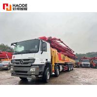 China SANY 72m Mounted Concrete Pump Truck 315KW Diesel Used Mobile Sale for sale