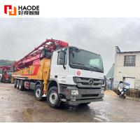 China SANY 72m Mounted Concrete Pump Truck 315KW Diesel Used Mobile Sale for sale