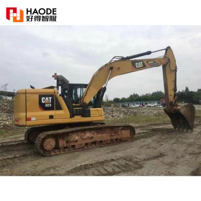 China Used Caterpillar 323D Hydraulic Crawler Excavator - 23 Ton Operating Weight, 1.4m³ Bucket Capacity, 151kw Power for sale