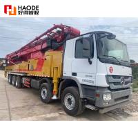 China SANY 49m Concrete Pump Truck 315KW Diesel 2017 Used Mobile Boom Pump for Construction for sale