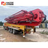 China SANY 49m Concrete Pump Truck 315KW Diesel 2017 Used Mobile Boom Pump for Construction for sale