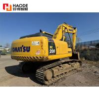 China Used Komatsu PC200 Crawler Excavator 19 Ton 116kw SAA6D107E-1 Engine Secondhand for sale