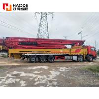 China 2021 SANY SYM5540THBV Concrete Pump Truck 68m Boom Height 180 m³/hour Capacity Volvo FMX Chassis for sale