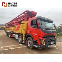 China 2021 SANY SYM5540THBV Concrete Pump Truck 68m Boom Height 180 m³/hour Capacity Volvo FMX Chassis for sale