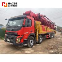 China 2021 SANY SYM5540THBV Concrete Pump Truck 68m Boom Height 180 m³/hour Capacity Volvo FMX Chassis for sale