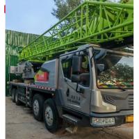 China Zoomlion ZTC550H QY55V 55 Ton Truck Crane with 43.6m Boom Height and 76km/h Travel Speed for sale