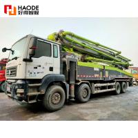 China 2013 Scania Concrete Placing Boom Truck with 56m Reach and 180 m³/h Pumping Capacity for sale