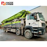 China 2013 Scania Concrete Placing Boom Truck with 56m Reach and 180 m³/h Pumping Capacity for sale