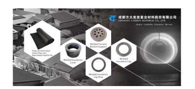 China Polyacrylonitrile Based Carbon Fiber Mat / Rayon Based Graphite Felt High Temp for sale