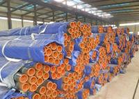 China ASTM A53 API 5L Round ERW Welded Steel Pipe , Seamless Mild Steel Tube for sale