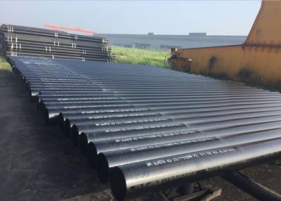 China Q235b ERW Black Round Steel Pipe ASTM A53 Welded Carbon Steel Tube for sale