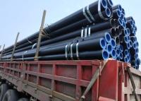 China Black ASTM A53 Welded Steel Pipe Grade B For Water / Building for sale