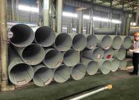 China SS316Ti Stainless Steel Tube Pipe 1174mm OD For Transport JIS Standard for sale