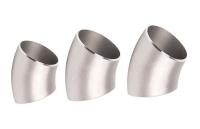 China 45° Cold Bending Technic Stainless Pipe Fittings for Heavy-Duty Applications for sale