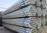 China Galvanized ERW Steel Pipe Grade A53/ A106/ S235JR/ S355JR For Oil Pipeline for sale