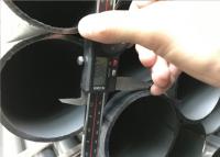 China 6.4M Length Electric Resistance ERW Welded Steel Pipe With End Protector Caps Third Party Inspection SGS for sale
