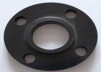 China Rust-proof Oil Surface Black Paint Steel Flanges for Long-lasting Performance in Petroleum Applications for sale