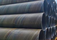 China SSAW Steel Pipe for Water Gas Oil Transport 3PE Coated for sale