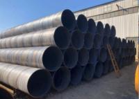 China SSAW Steel Pipe 5mm-25.4mm Wall Thickness for Construction and Liquid Delivery for sale