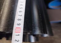 China Black Painted Seamless Steel Pipe ASTM A53 with Punching Service for sale