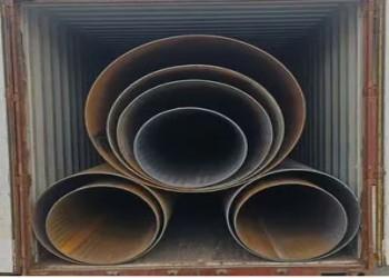 China LSAW Steel Pipe with Wall Thickness 5mm-50mm and Outside Diameter 355.6mm-2320mm Featuring 3PE Coating for sale