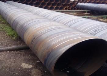China ±5% Tolerance SSAW Steel Pipe with 5mm-25.4mm Wall Thickness for Fluid Conveyance in Pipeline Systems for sale