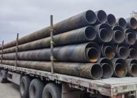 China Oiled SSAW Steel Pipe with 219.1mm – 2540mm Diameter for Low Pressure Liquid Delivery in Construction and Pipeline Projects for sale