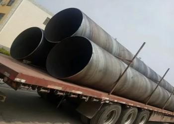 China SSAW Steel Pipe with 5mm-25.4mm Wall Thickness and 219.1mm-2540mm Outer Diameter for Low Pressure Liquid Delivery for sale