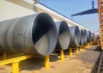 China SSAW Steel Pipe with Punching Processing Service and 219.1mm – 2540mm Outer Diameter for Construction Applications for sale
