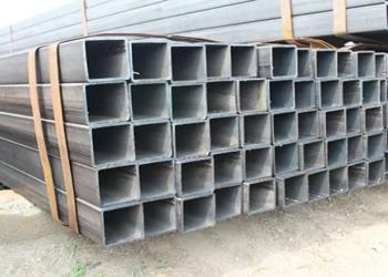 China Square Steel Hollow Sections with 0.5mm To 25mm Thickness Range and Q195-235 Grade for Construction Projects for sale