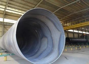 China SSAW Steel Pipe with 5mm and 25.4mm Wall Thickness Ideal for Industrial Construction and Fluid Transport for sale