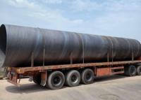 China 5mm-25.4mm Wall Thickness SSAW Steel Pipe Grade X42-X60 with Decoiling Processing Service for Fluid Transportation for sale