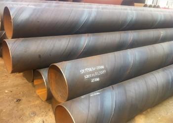 China GB Standard SSAW Steel Pipe with 5mm to 25.4mm Wall Thickness and 219.1mm to 2540mm Outer Diameter for Construction and Manufacturing for sale