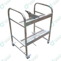 China FUJI NXT Series Aluminum Alloy Rolling SMT Feeder Carts for sale
