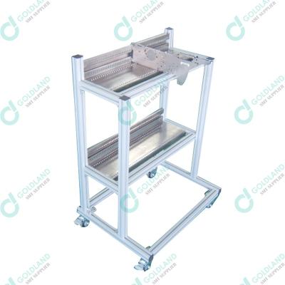 China 2 Layer Four wheel FUJI NXT Series SMT Feeder Carts for sale