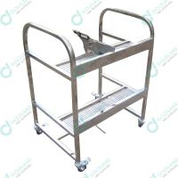 China 2 Layer Four wheel FUJI NXT Series SMT Feeder Carts for sale