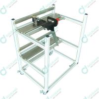 China Four Wheel Two Layer Stainless Steel  Mirae SMT Feeder Carts for sale