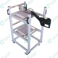 China Universal Stainless Steel SMT Machine Feeder Storage Trolley for sale