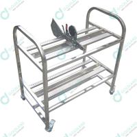 China Two Layer 400 Pieces Used Sanyo SMT Feeder Carts for sale
