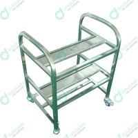 China FUJI XP Stainless Steel SMT Feeder Trolley for sale
