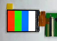 China RGB Interface 12 O'clock  2.4 Inch TFT Display 240 * 320 resolution with 10 PIN High brightness for sale