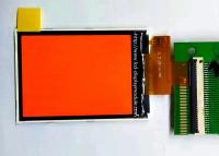 China RGB Interface 12 O'clock  2.4 Inch TFT Display 240 * 320 resolution with 10 PIN High brightness for sale