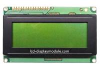 China 6 O ' Clock 20 * 4 Graphic LCD Display , STN FSTN Backlight COB LCD Module for sale