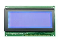 China Transmissive Negative Graphic LCD Display Module STN Blue Viewing Area 84mm * 31mm for sale
