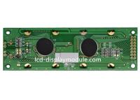China FSTN 20x2 Dot Matrix LCD Display Module 12 O ' Clock Angle ISO14001 Approved for sale