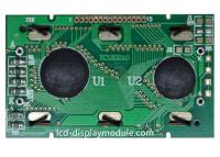 China 8 Bit Resolution 12x2 Dot Matrix LCD Display , Yellow Green LCD Character Display for sale