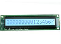 China Character Dot Matrix LCD Display Module COB Resolution 16 * 1 STN Gray for sale