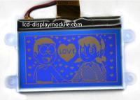 China Negative 128 x 64 Small LCD Module , Blue Transimissive COG STN LCD Module for sale